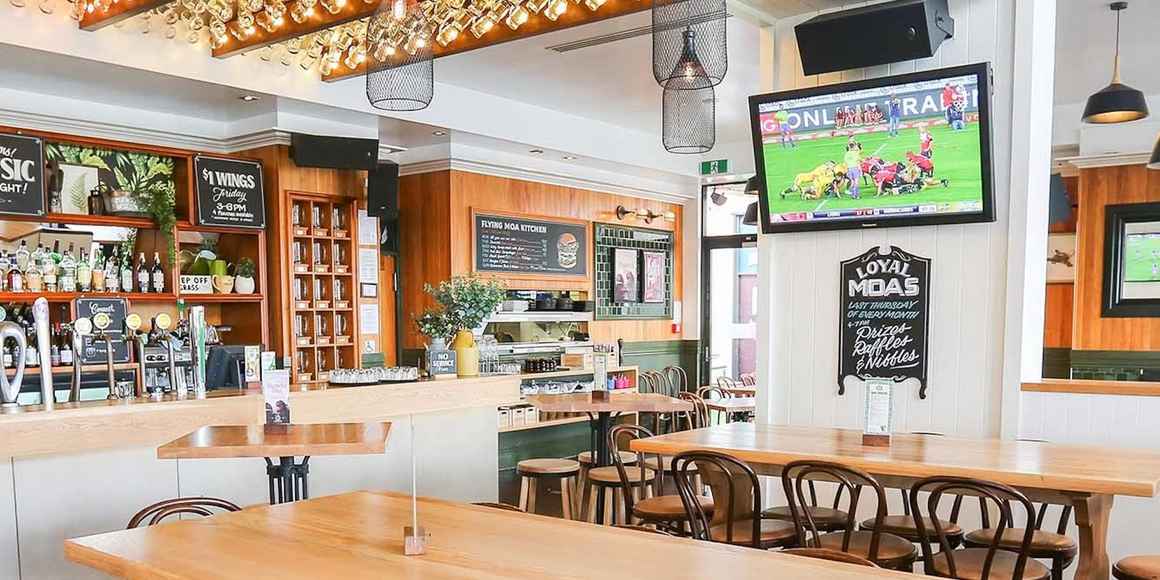 The Flying Moa: 50% off the first table of the night with First Table