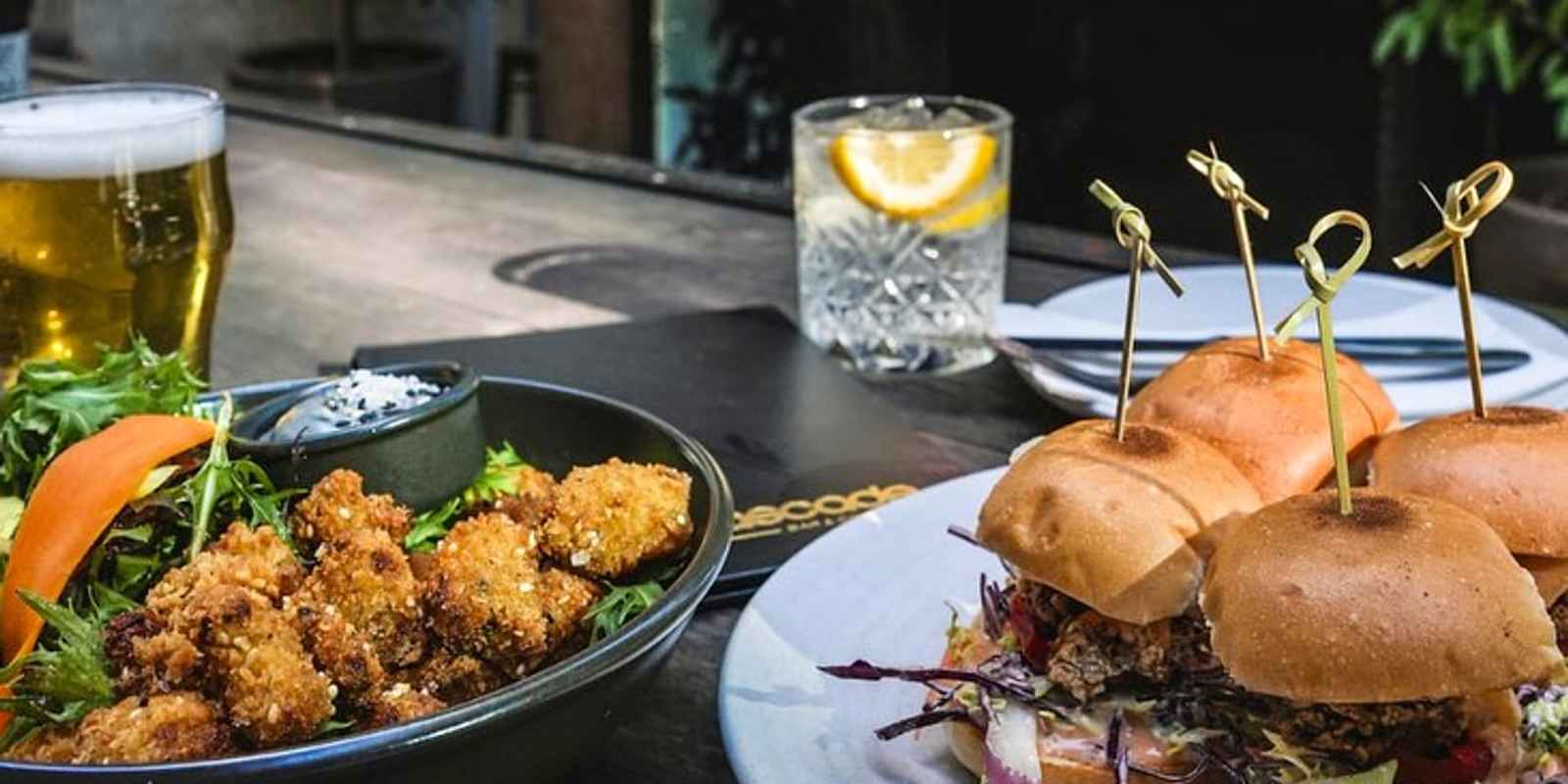 Cascade Bar & Courtyard: 50% off the first table of the night with ...