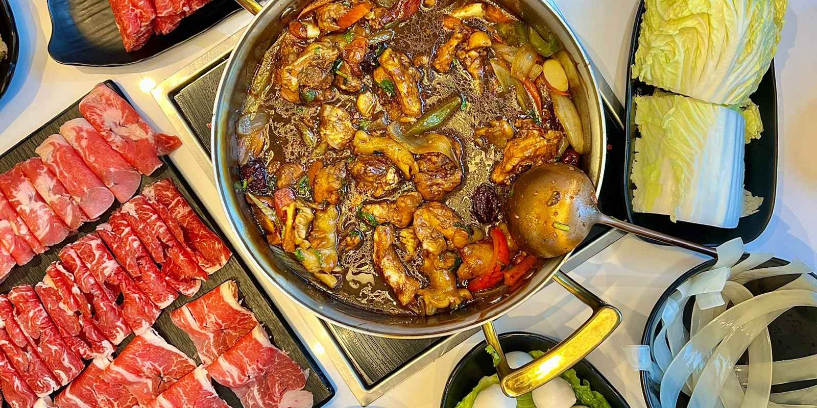 Simmer Huang: 50% off the first table of the night with First Table