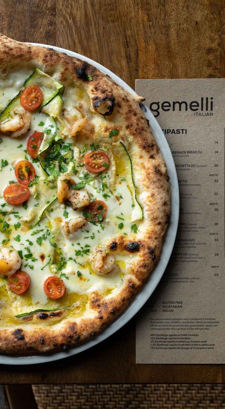 Gemelli Italian James St: Book any time at everyday prices